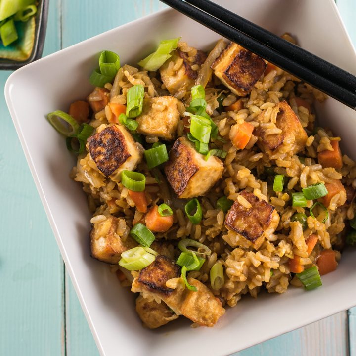 Ginger Tofu Fried Rice