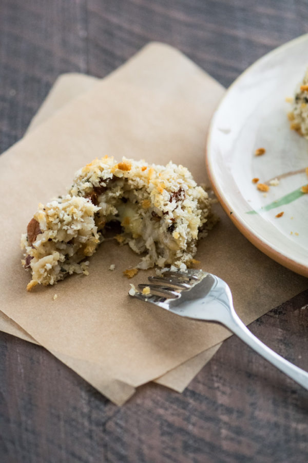 Baked Mushroom Arancini: An Italian Appetizer