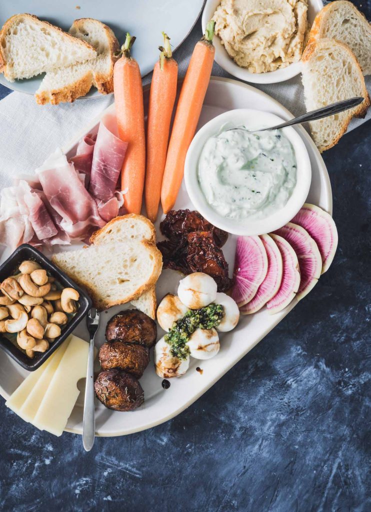 Antipasto Snack Dinner: A Light & Easy Meal - Urban Foodie Kitchen